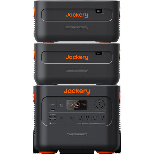Jackery Explorer 2000 Plus Power Station with Two Battery Packs (6126